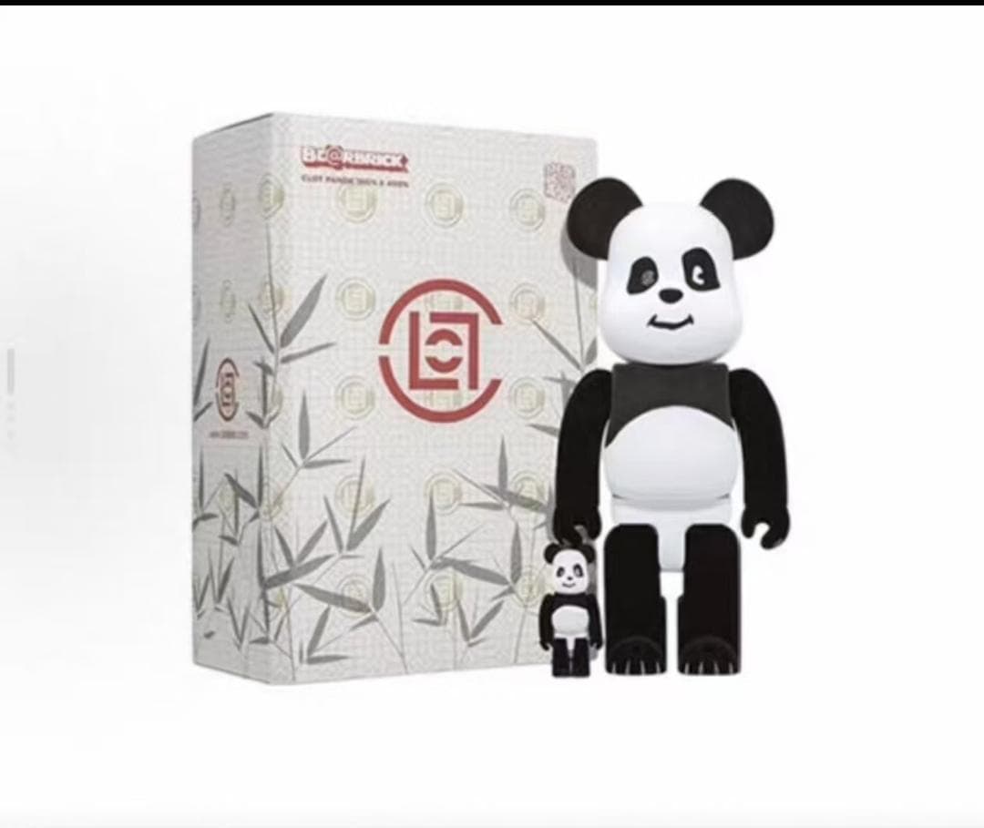 Be@rbrick CLOT Panda 400% ベアブリック クロット