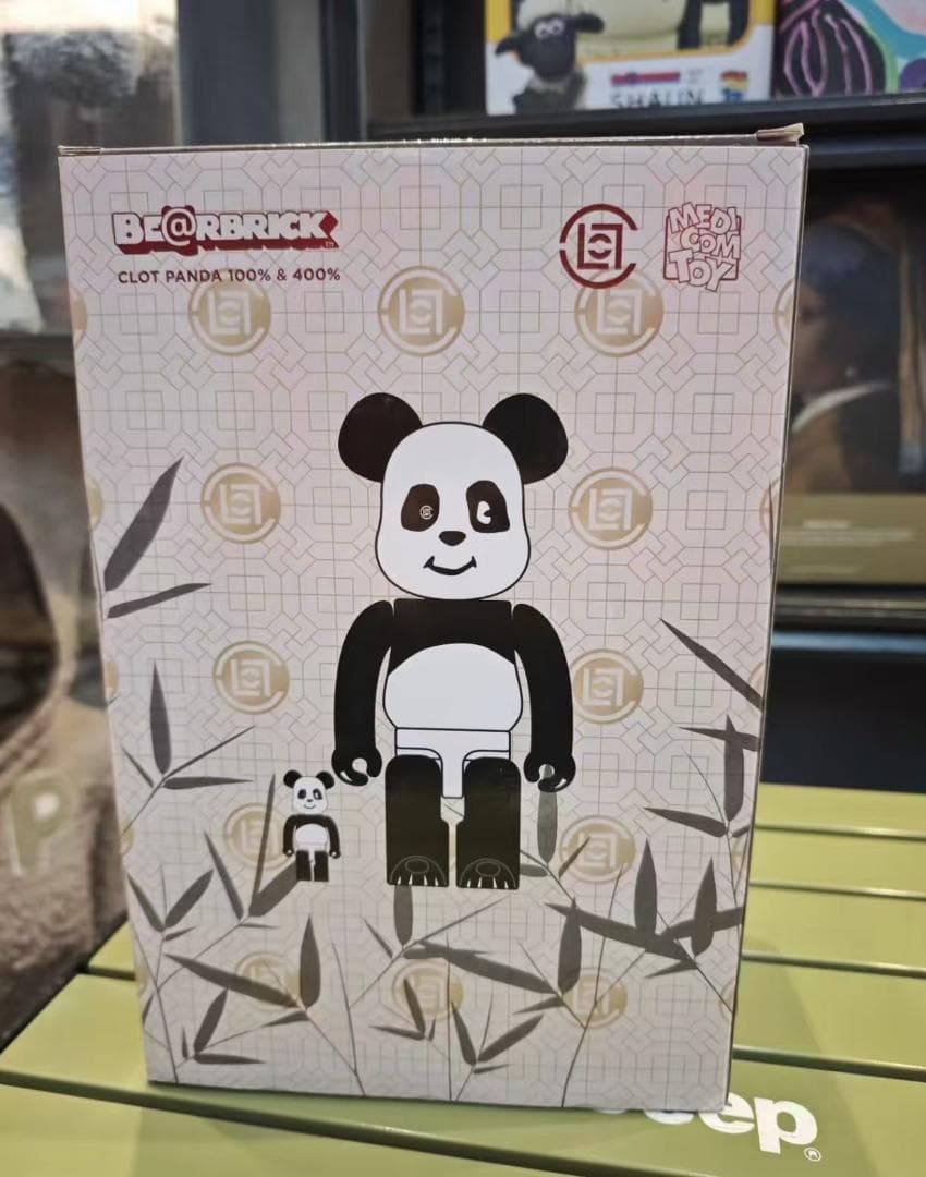 Be@rbrick CLOT Panda 400% ベアブリック クロット