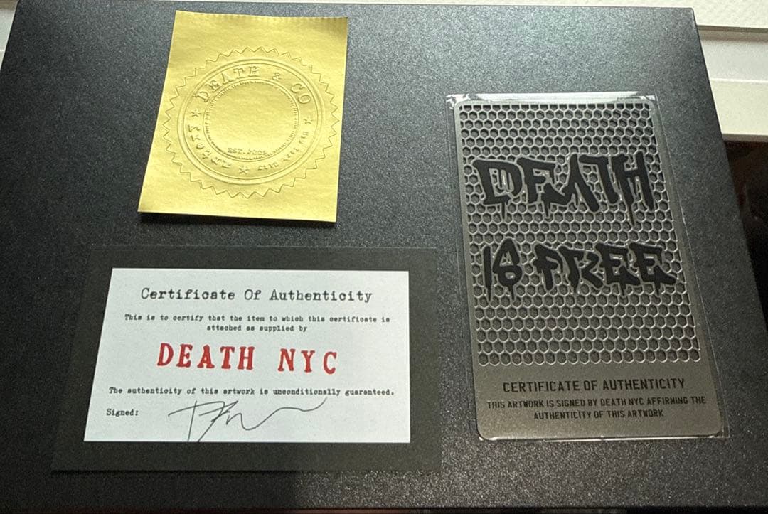 DEATH NYC 現代アート　世界100枚限定 ヴィトン　村上隆　奈良美智