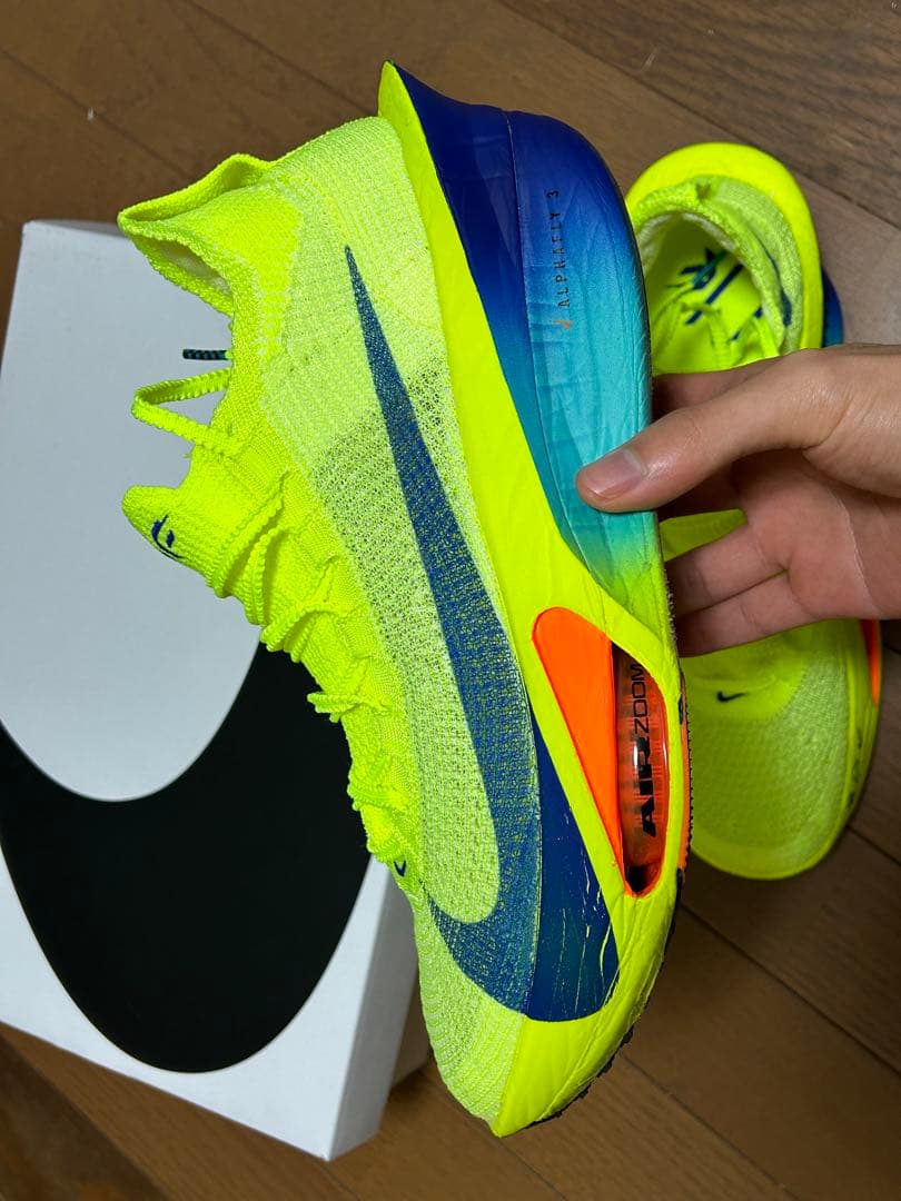 スパイク・シューズ Nike Alpha fly 3 volt 28cm