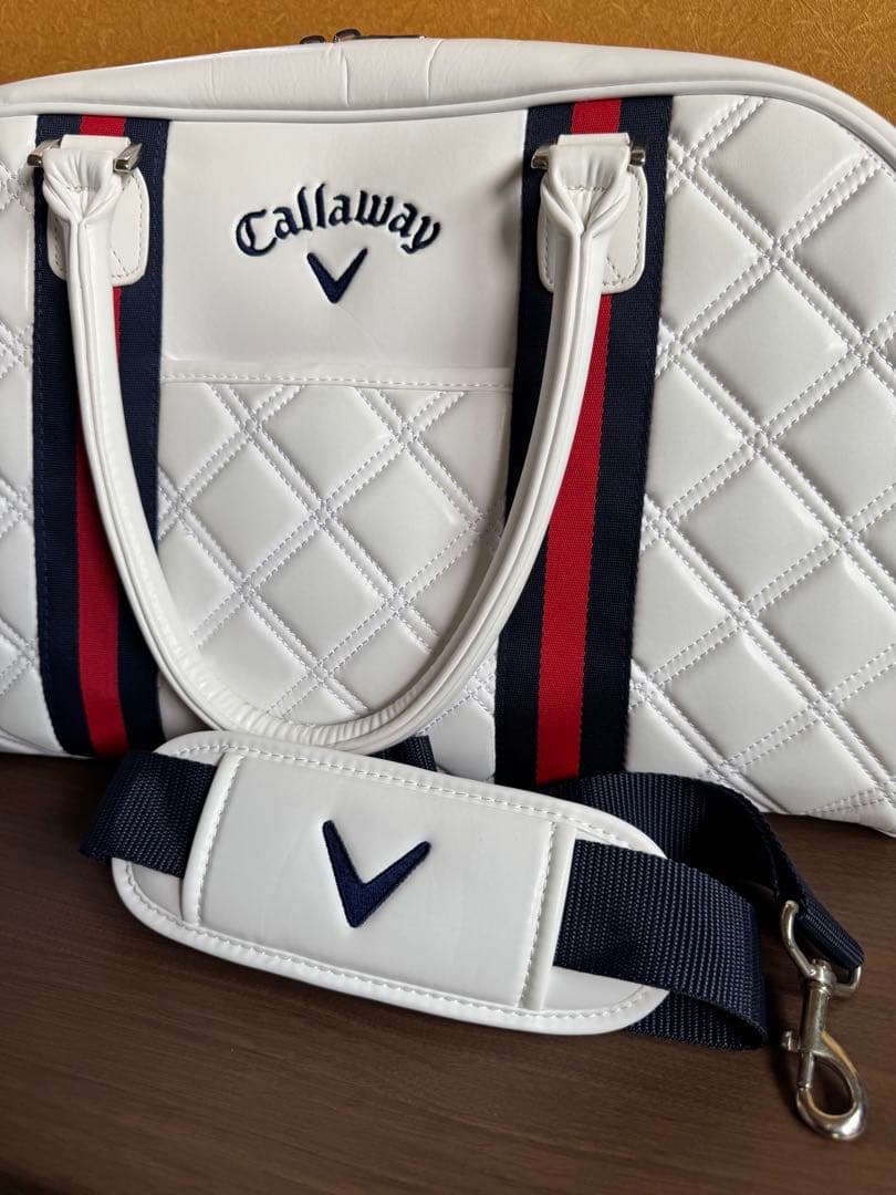 Callaway ゴルフバッグ ホワイト キルティング