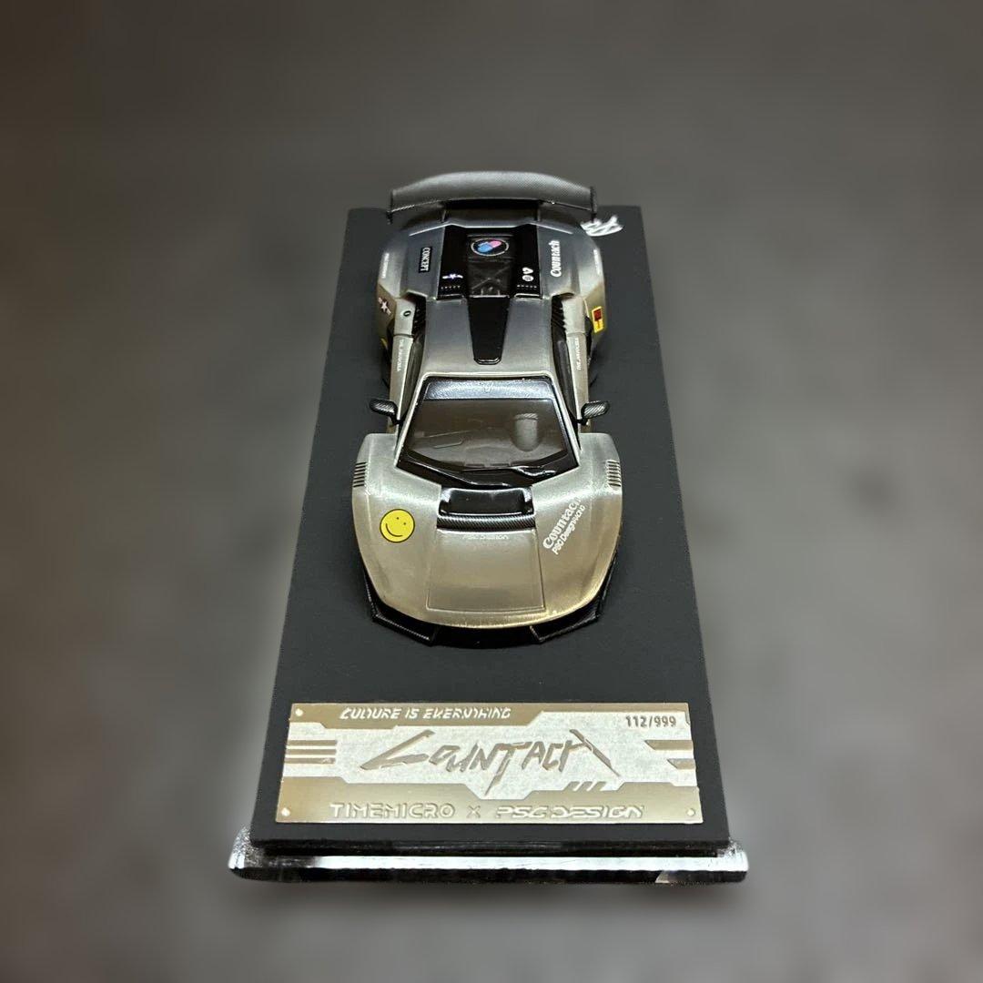 907 ※ カウンタックLPI800-4 PSCデザインコラボ 1/64ミニカー