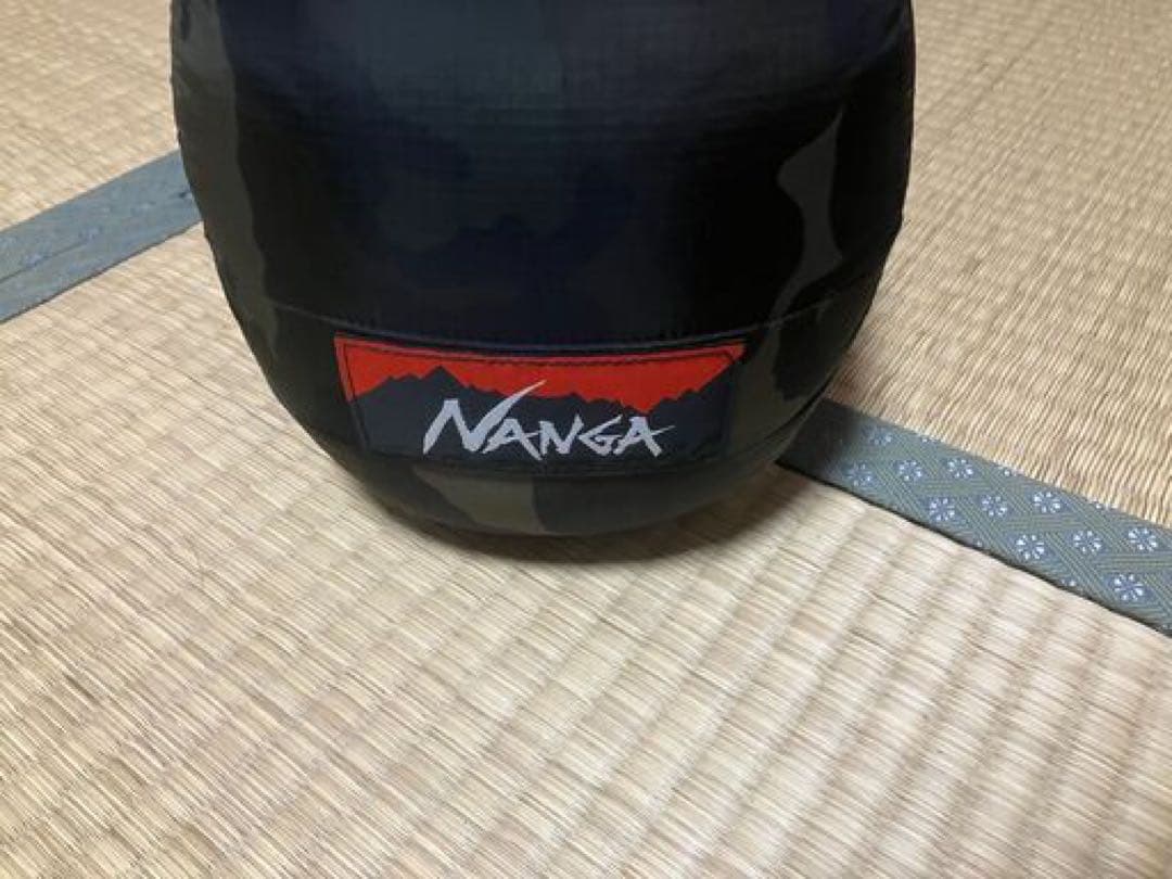 m*様 寝袋 シュラフ [山渓×NANGA]オーロラ600DX CAMOレギュラ