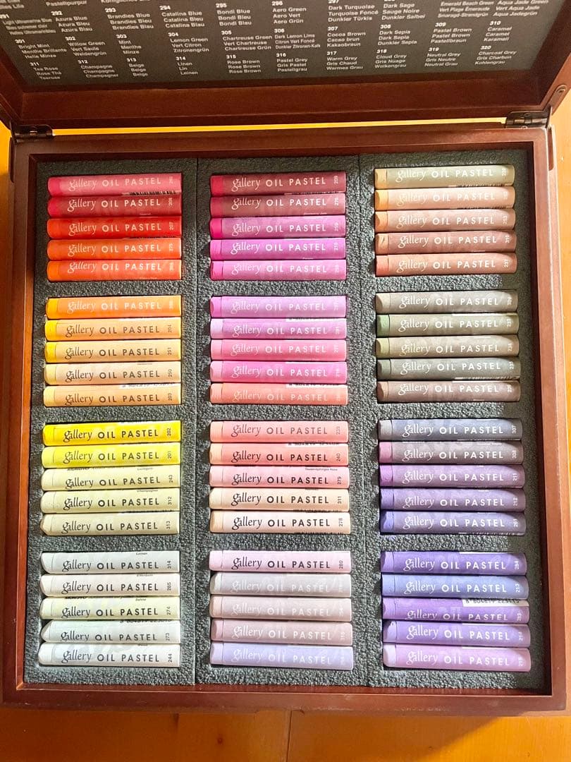 Mungyo Gallery Soft Oil Pastels 120色+48色