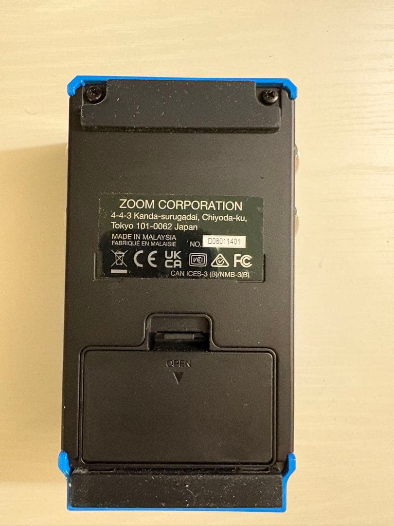 ZOOM MS-70CDR+ 純正電源ケーブルセット