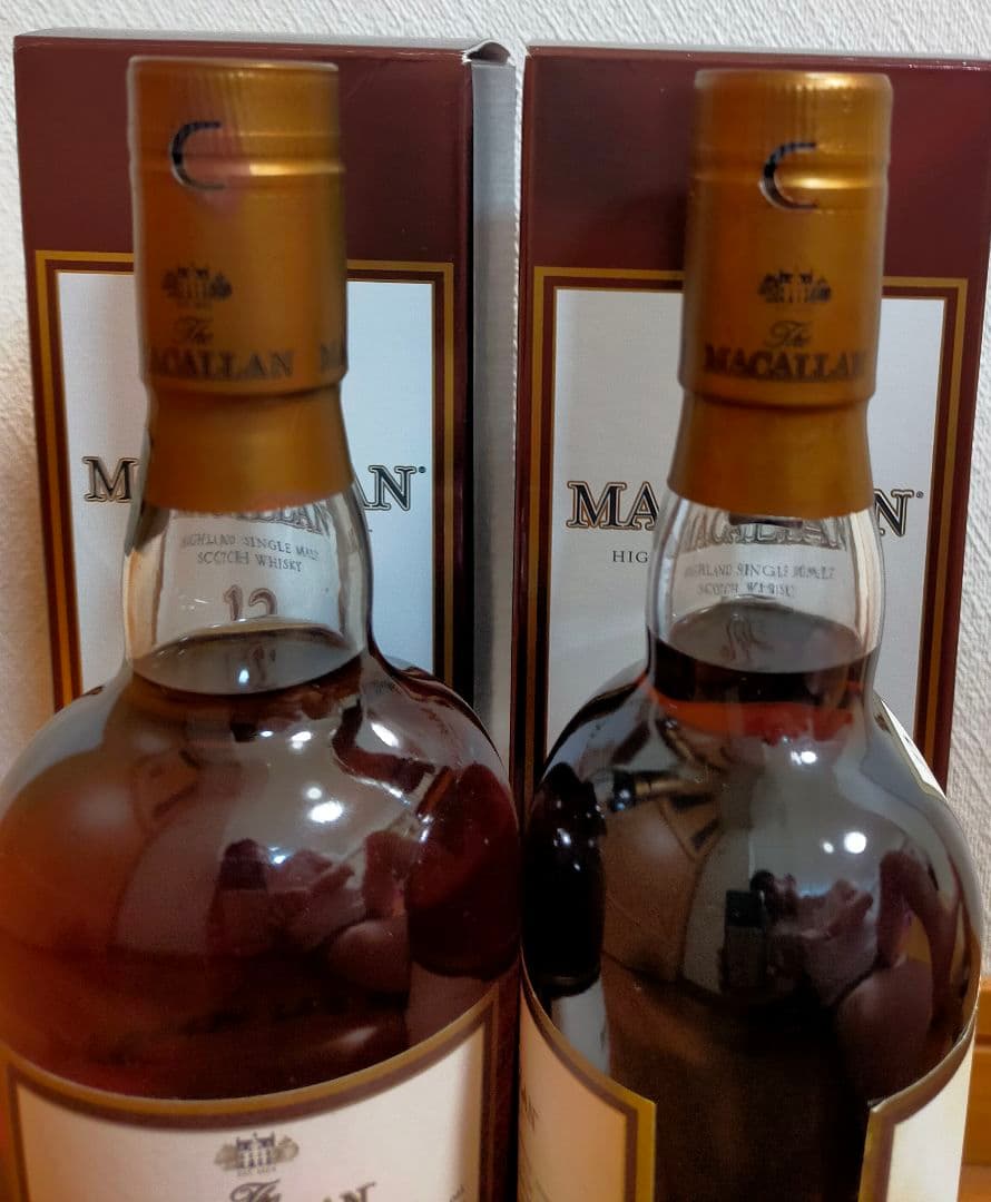 MACALLAN 旧マッカラン12年 シェリーオークカスク 700ml 2本