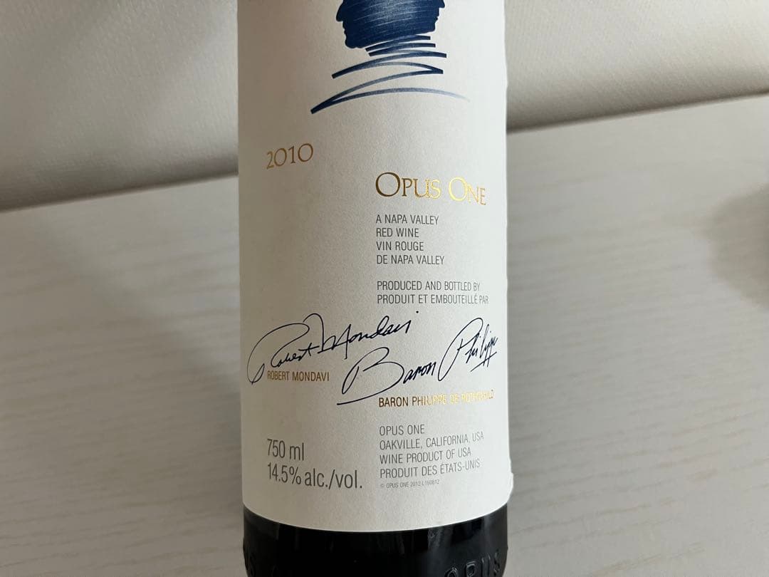 オーパスワン2010 OPUS ONE 2010