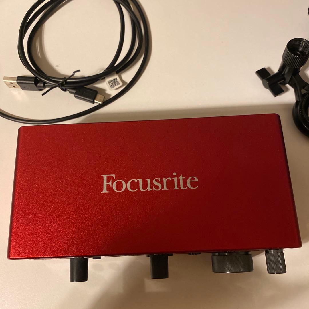DTM・DAW FOCUSRITE Scarlett 2i2 Studio Pack gen3