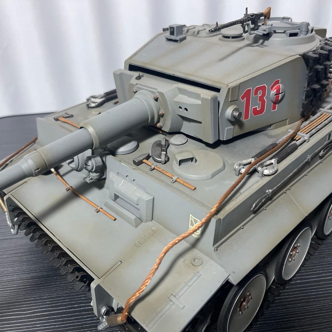 戦車模型1/16 ドイツ軍重戦車ティーガーⅠ型(ディスプレー用)