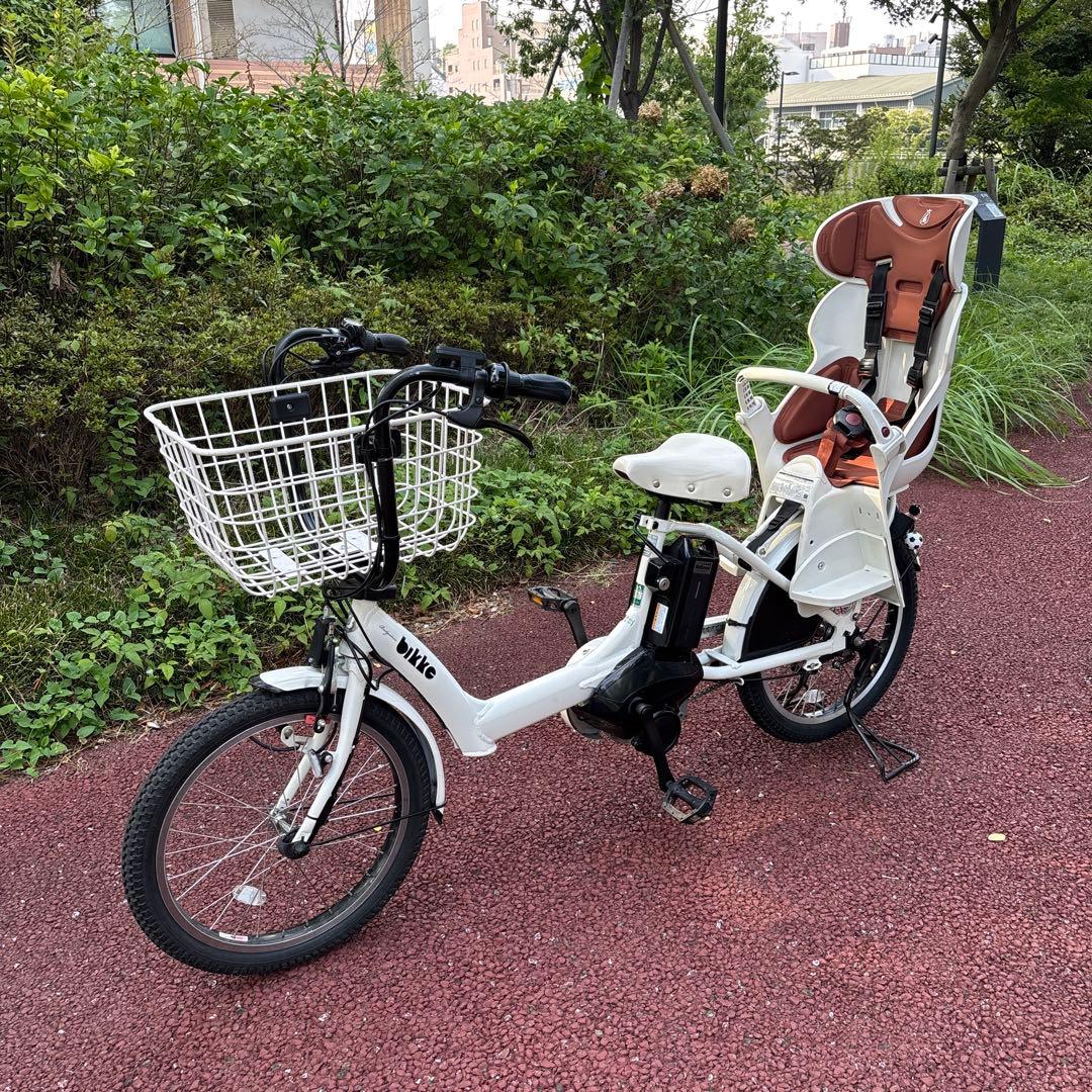 【MK】ビッケポーラーe 子ども乗せ電動アシスト自転車後ろチャイルドシート
