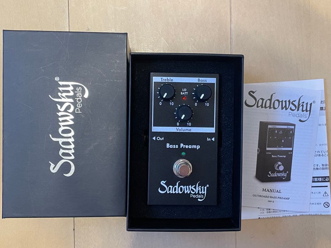 Sadowsky Bass Preamp ベースエフェクター