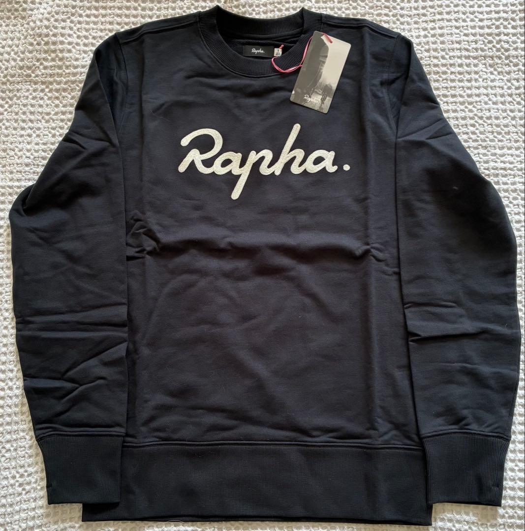 新品　Rapha LOGO SWEATシャツ　Sサイズ　ブラック 送料無料