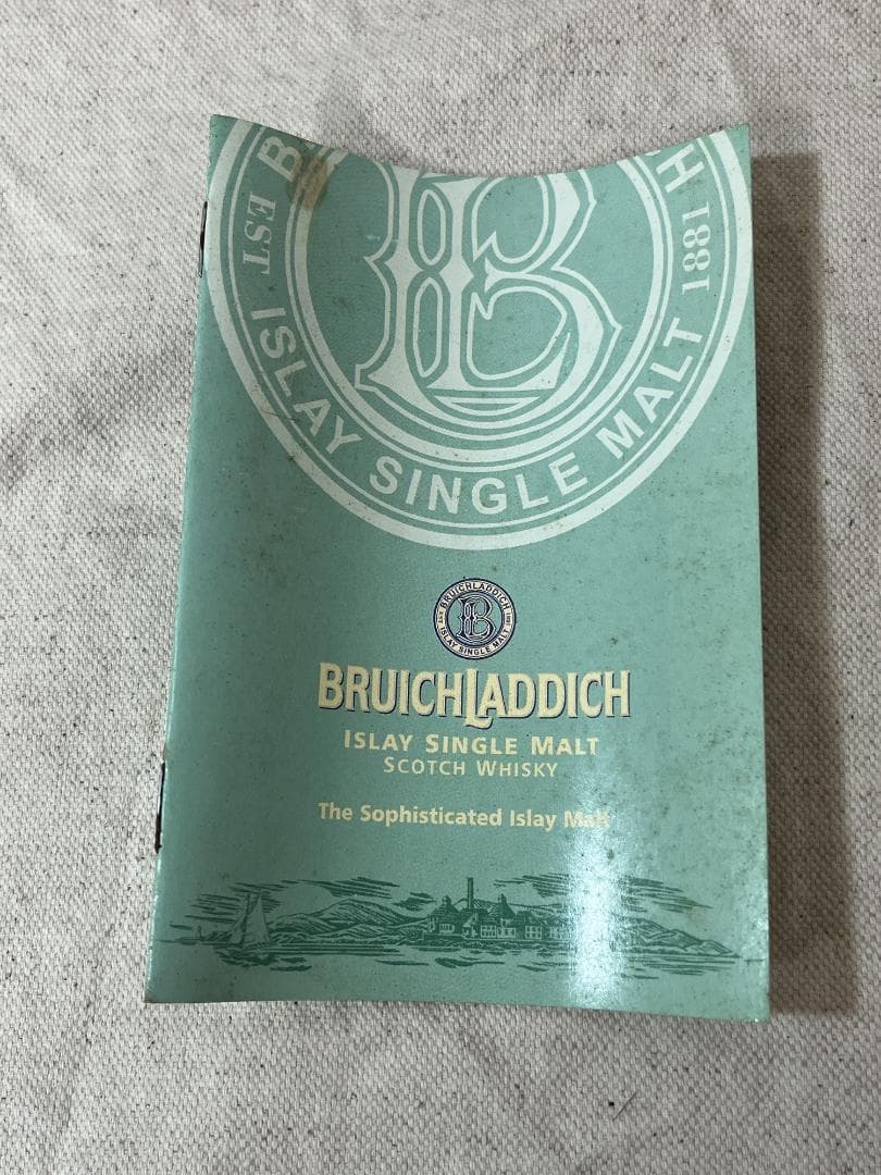 未開栓保証！【ブルックラディ】 １０年 缶入り 冊子付き