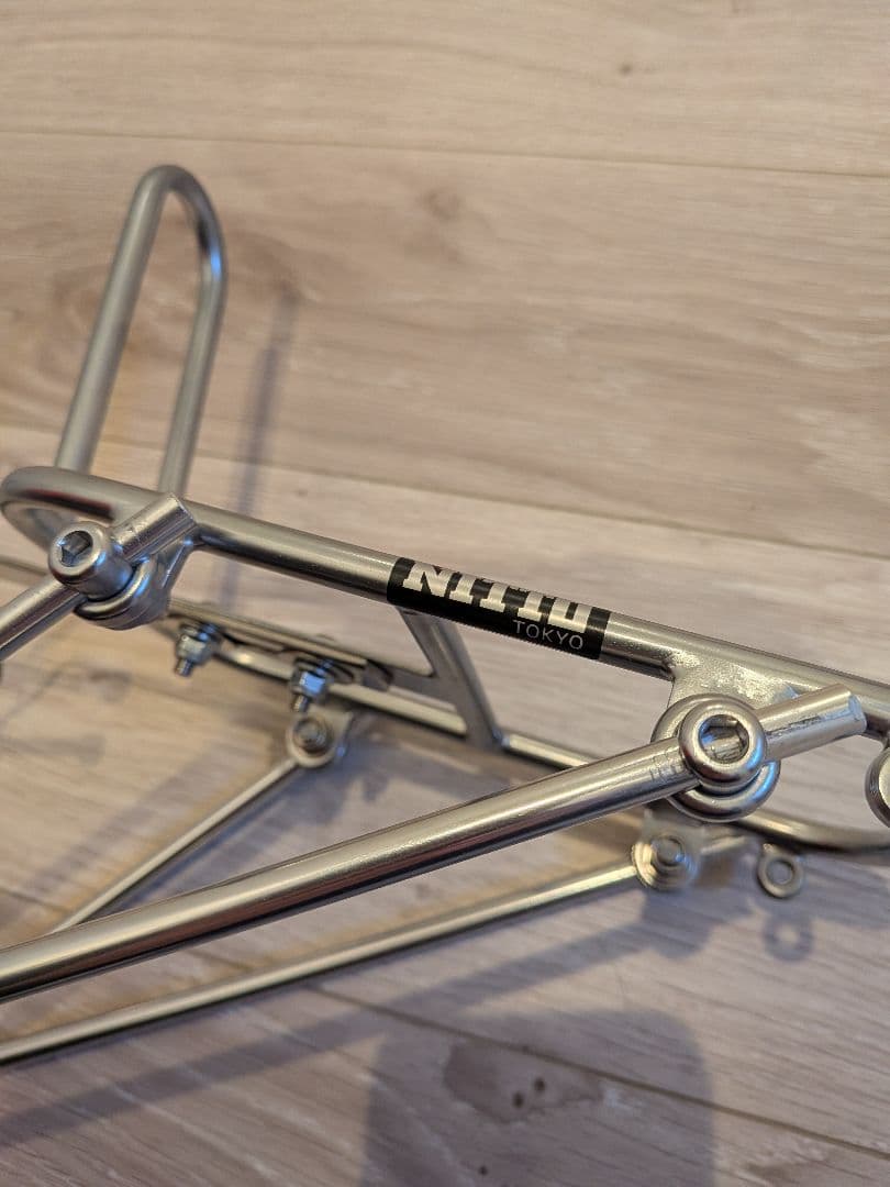 パーツ NITTO M-1B front rack silver