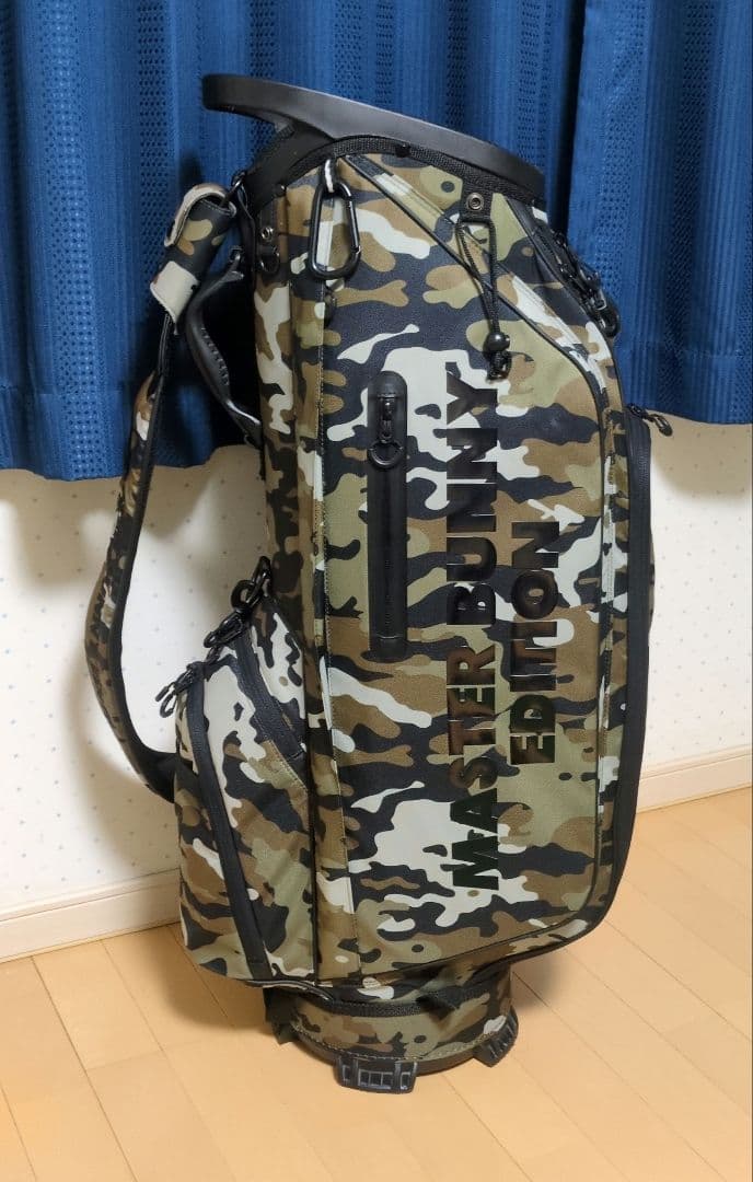 マスターバニー　迷彩　キャディバッグ　CAMO