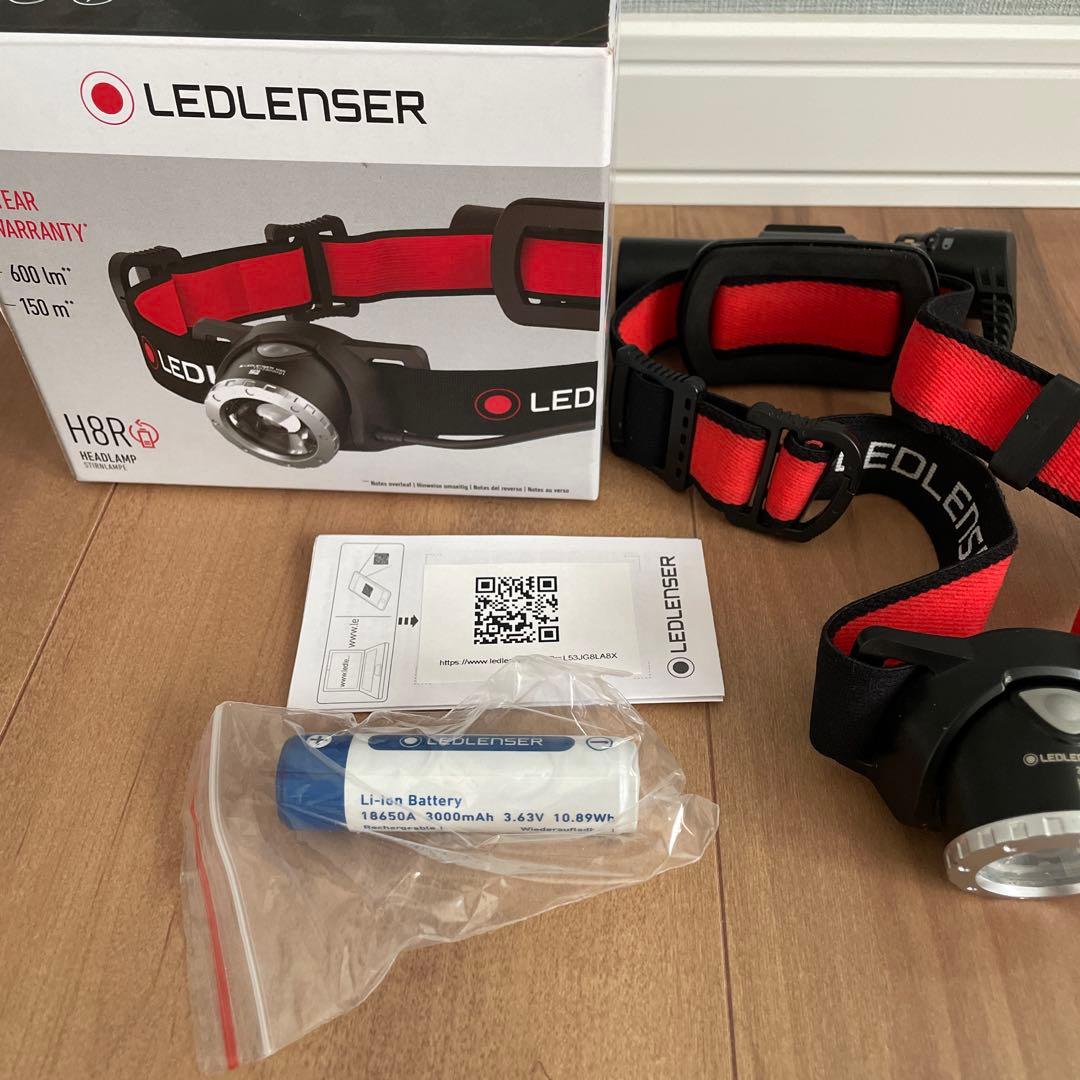LEDLENSER H8R ヘッドランプ 600lm