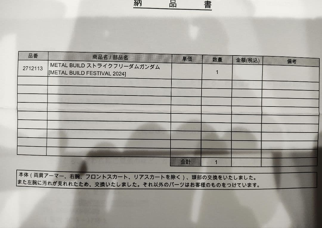 メタルビルド　ストライクフリーダムガンダム　デスティニーガンダム　光の翼　セット