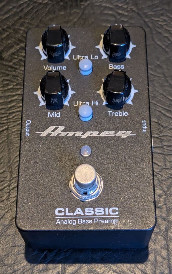 Ampeg Classic Bass Preamp　ベース　プリアンプ