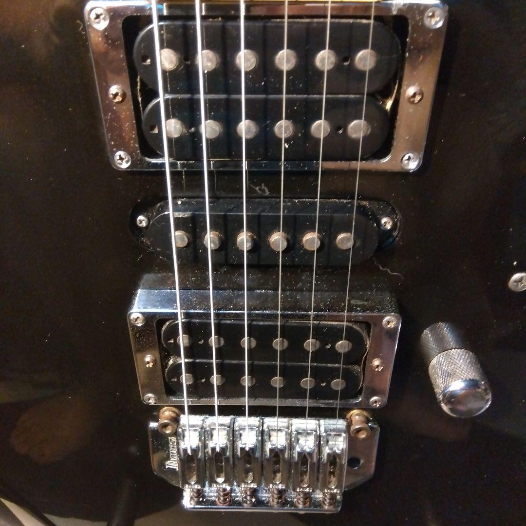Ibanez ブラック エレキギターGRG170DX…