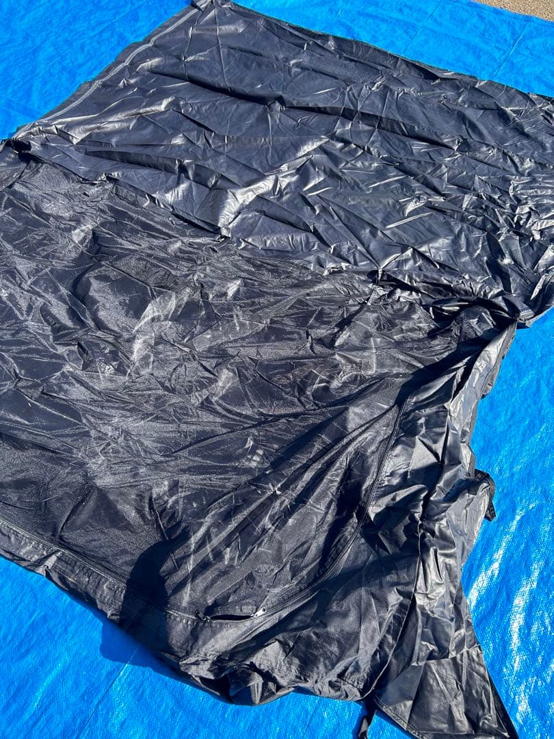 【美品】アンプラグド キャンプ パップテント ブラック