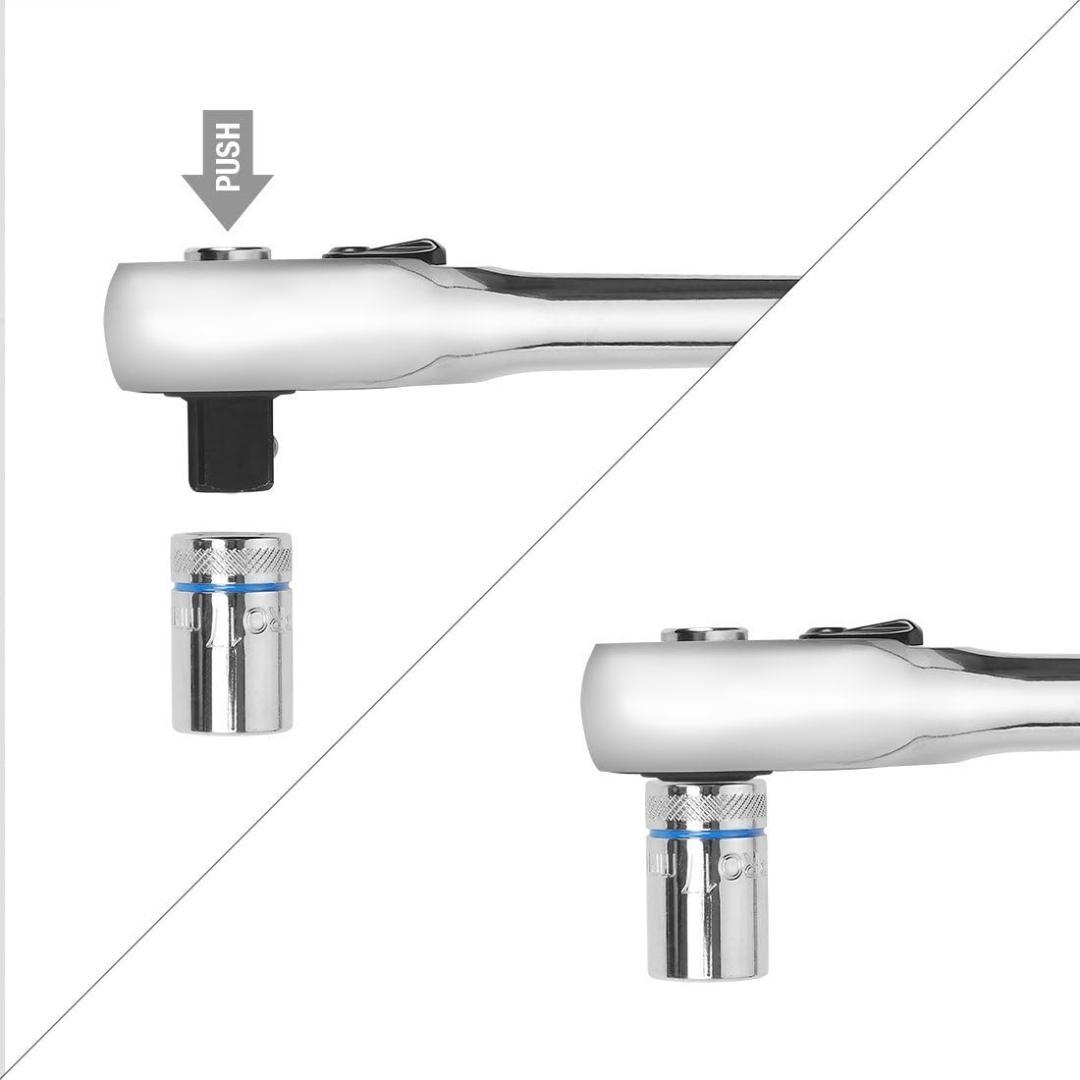 ソケットレンチセット インチ工具セット ラチェットレンチ 自動車 バイク 整備