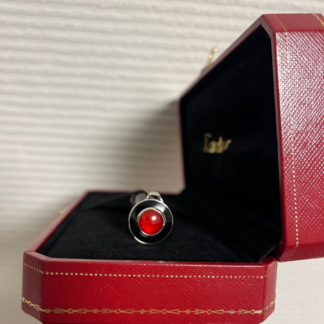 Cartier ボールペン 黒 専用ケース付き