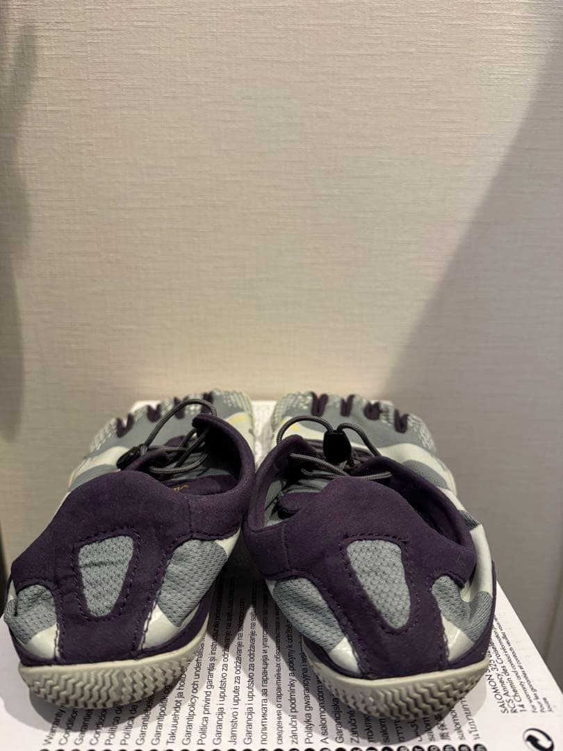 Vibram KSOEVO 5本指の靴 Grey/Purple 25cm