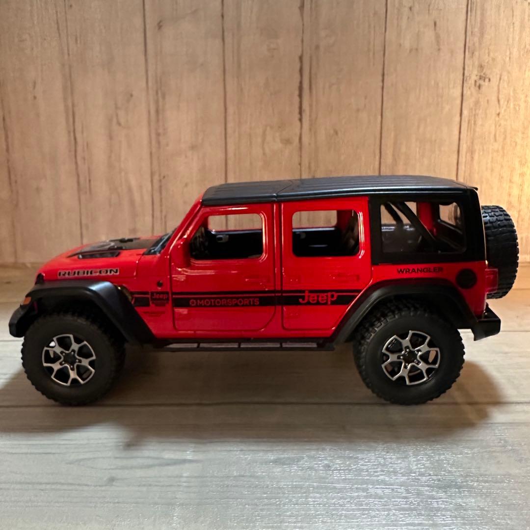 クライスラー　ジープ　ラングラー Jeep Wrangler 1/22 レッド