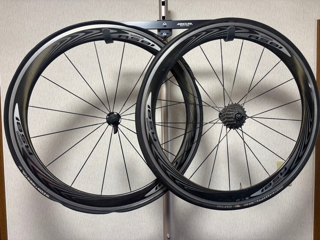 SHIMANO ディープリムホイール WH-RS81 C50