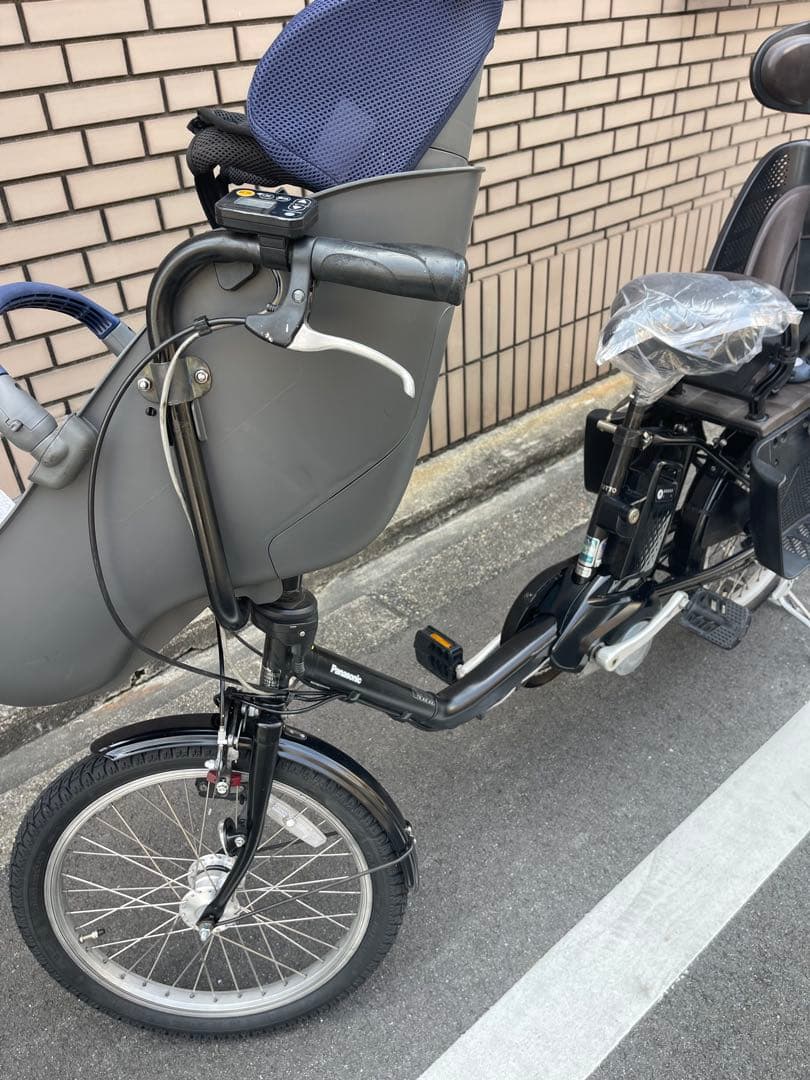 「前後チャイムシート付き」パナソニック電動アシスト自転車です。