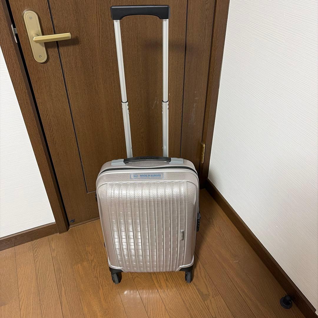【極美品】Samsonite サムソナイトSPINNER 55/20 PEARL