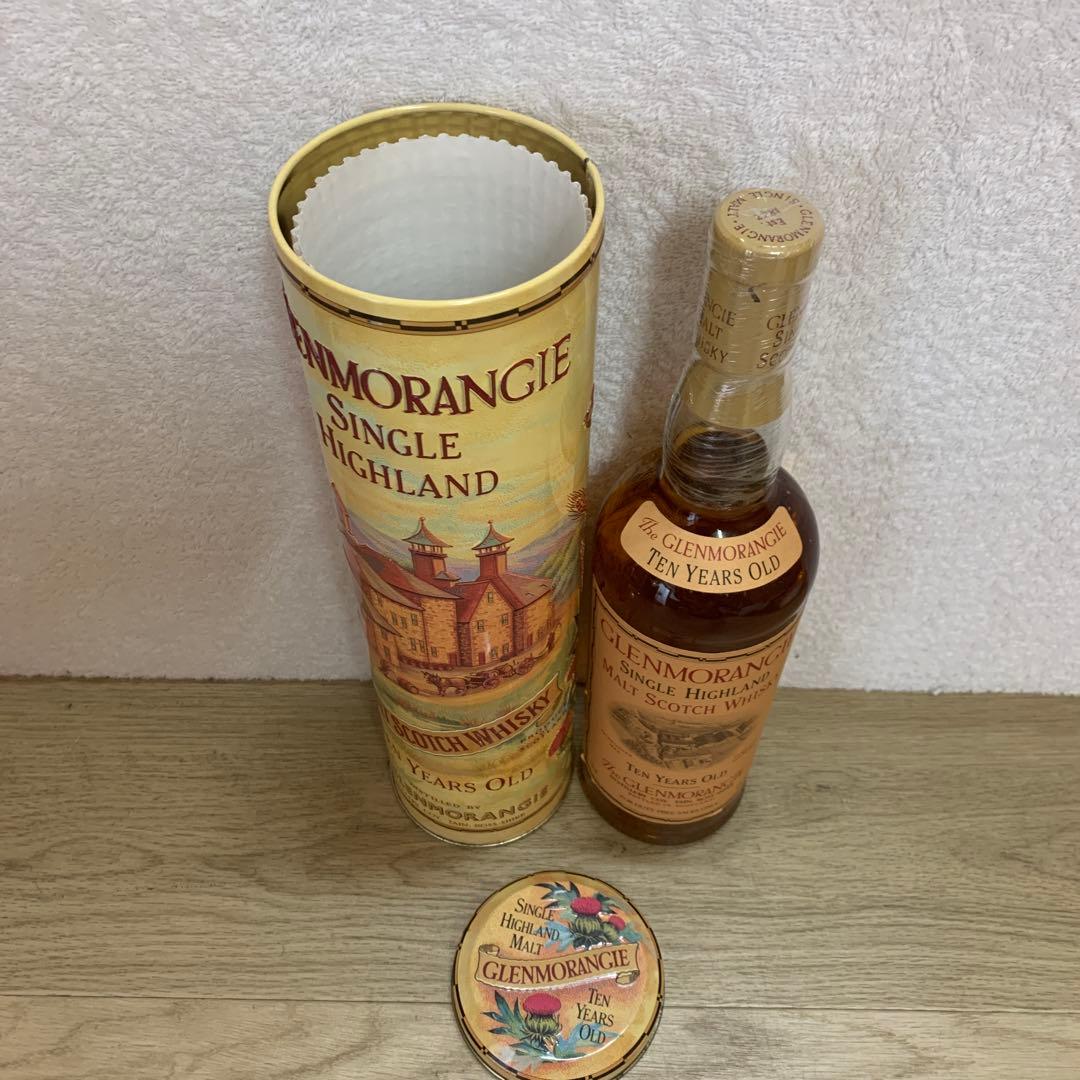 古酒Glenmorangie 10 Years Old ウイスキー缶入り