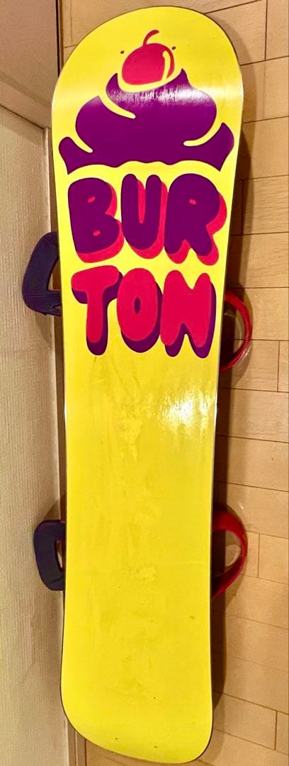 BURTON バートン　スノーボード 113cm　ボードビンディング２点セット