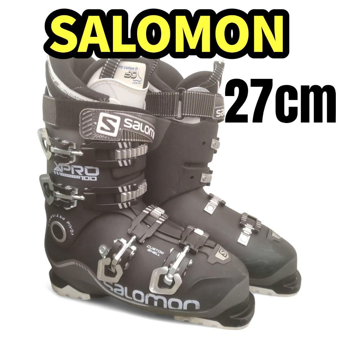 【状態良好☆】27.0/27.5cm　SALOMONスキーブーツ♪　送料無料！