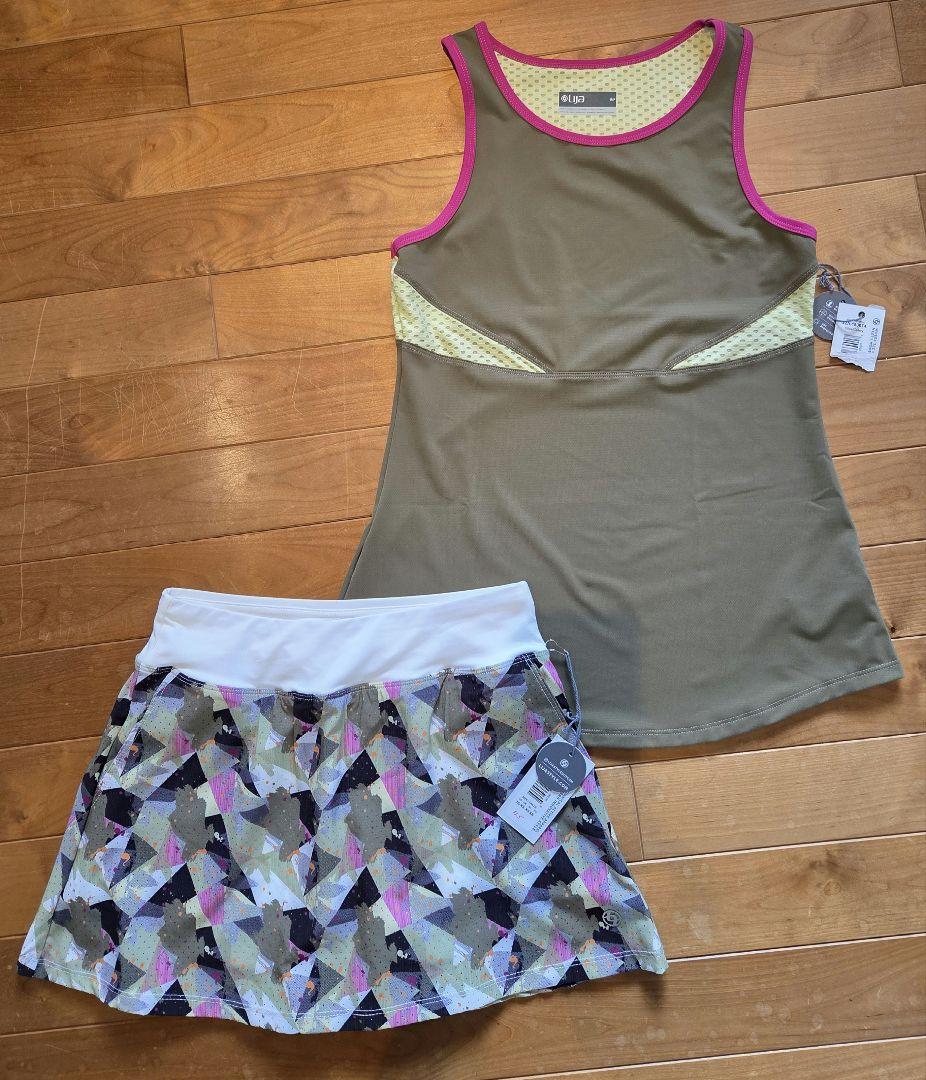 お取り置き　　新品　lija スコート　タンク　2点セット