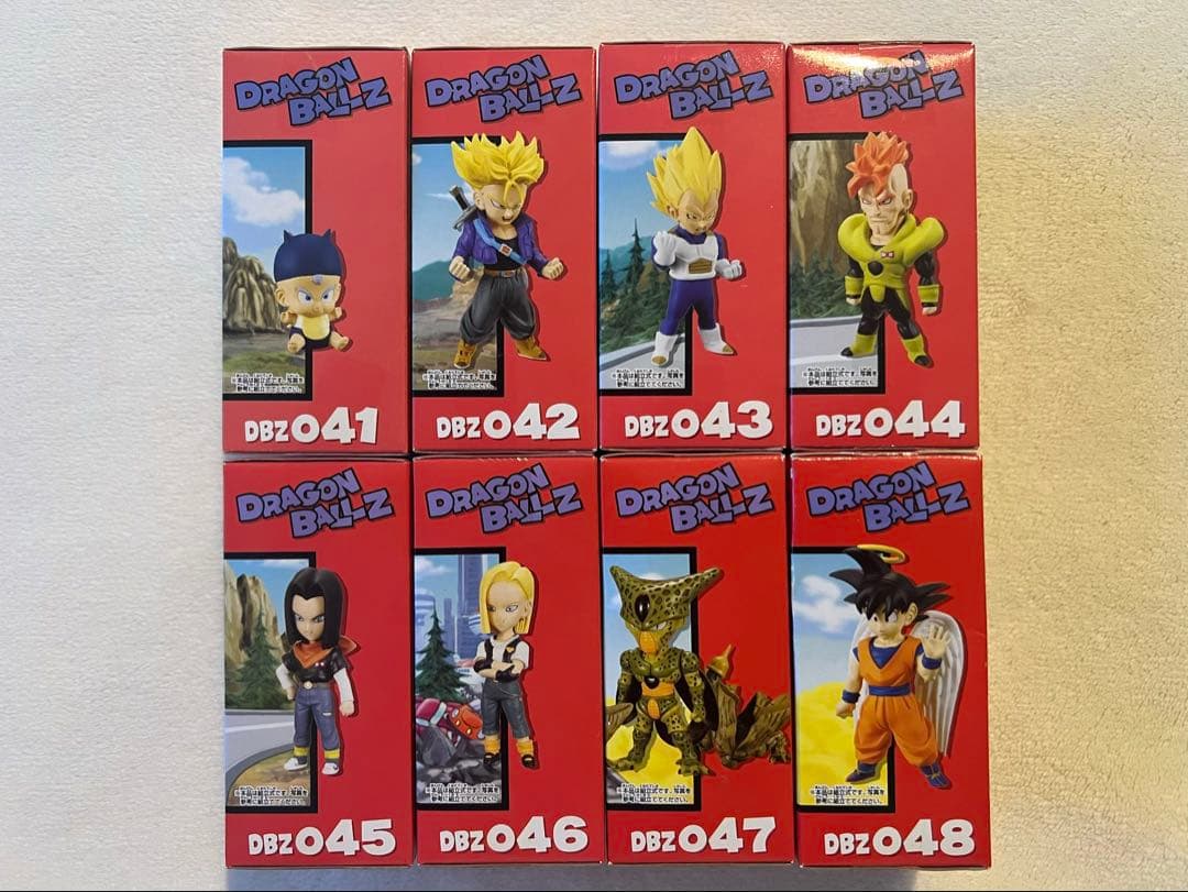 [未開封]ドラゴンボールZ WCF vol.6 人造人間対セル編 全8品