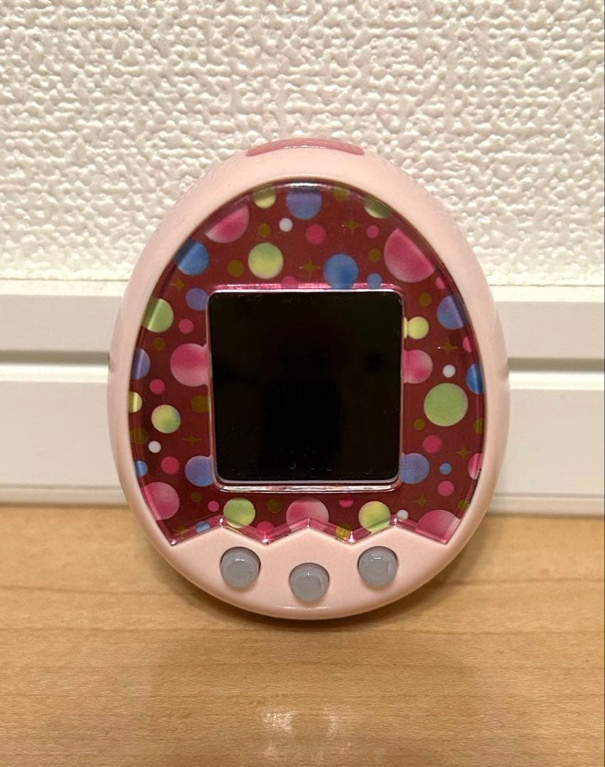 たまごっちmix Tamagotchi x M!X ピンク ドット柄
