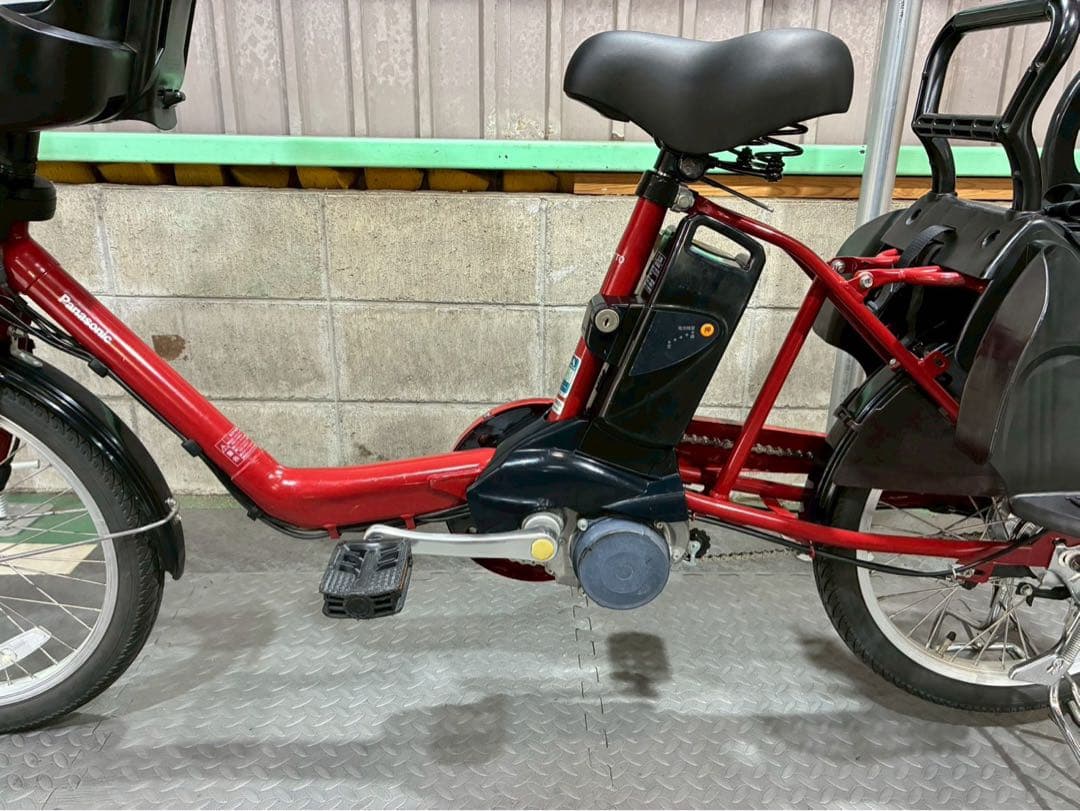№4887 電動自転車　パナソニック　GYUTTO 20インチ ダークレッド