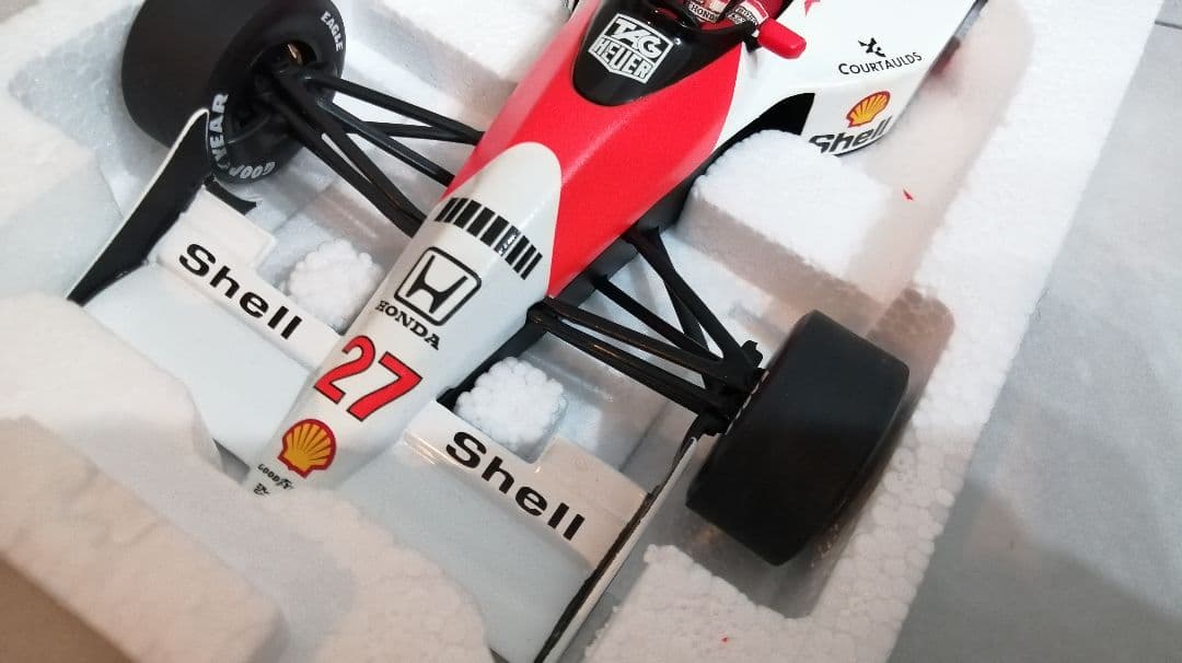 MINICHAMPS アイルトンセナ マクラーレン ホンダMP4/5B 1990