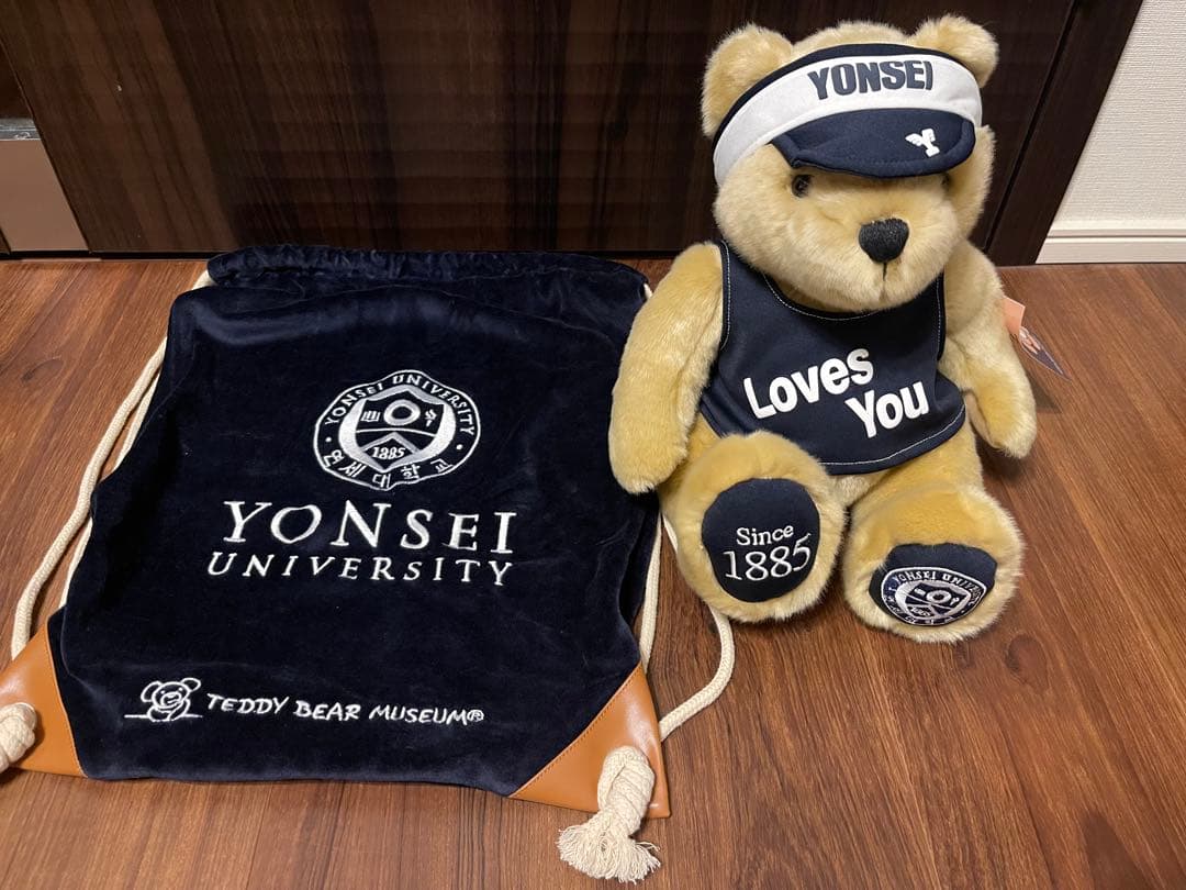 YONSEI UNIVERSITY ぬいぐるみとバッグセット
