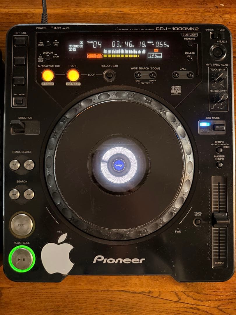 Pioneer CDJ-1000MK2 2台セット