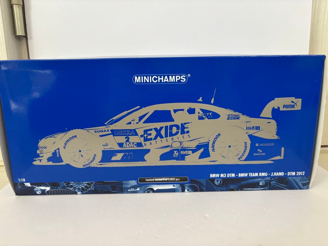  M3 DTM 2012 RMG Exide ミニカー ミニチャンプス18