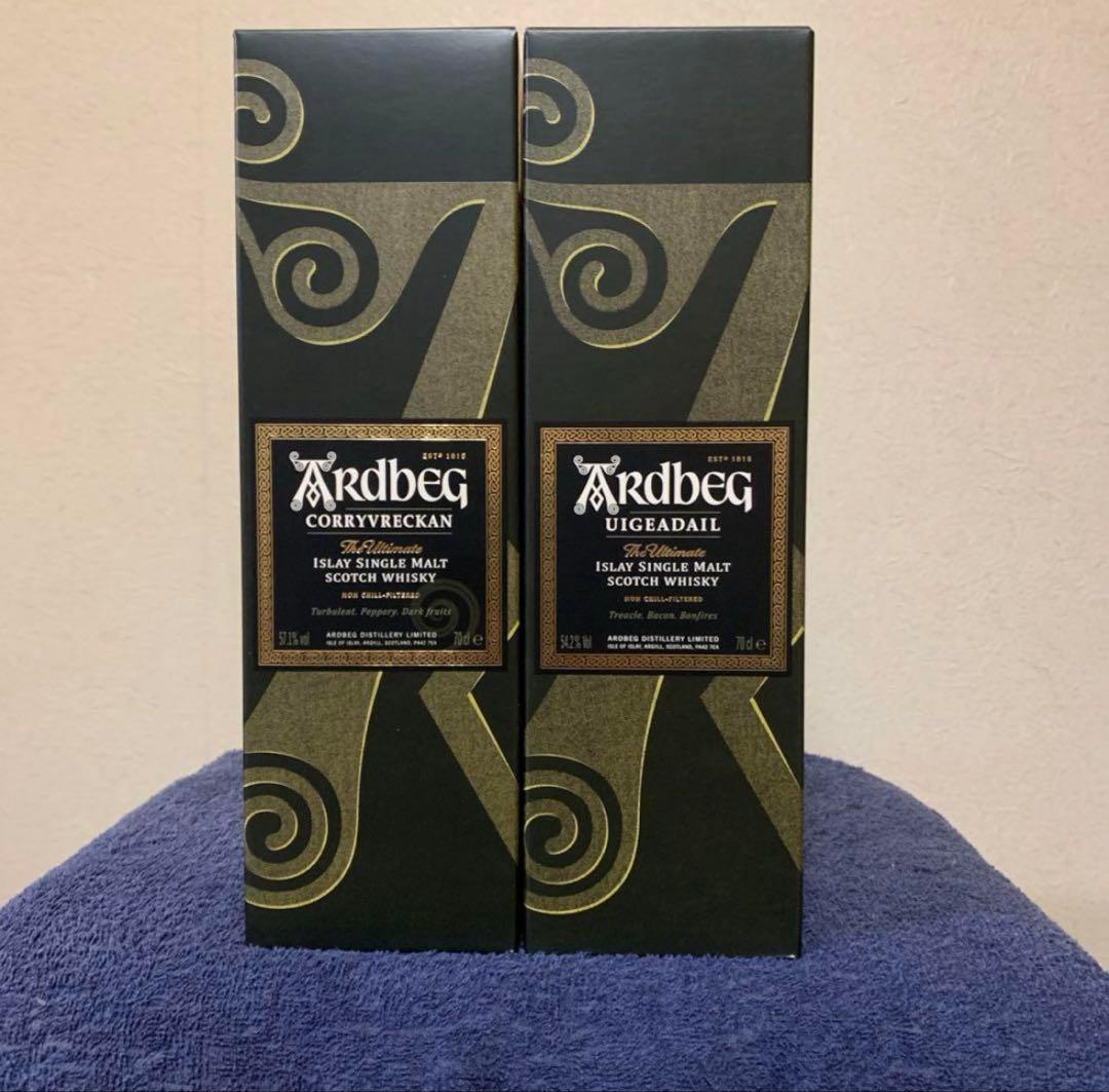 Ardbeg Corryvreckan & Uigeadail 2本セット