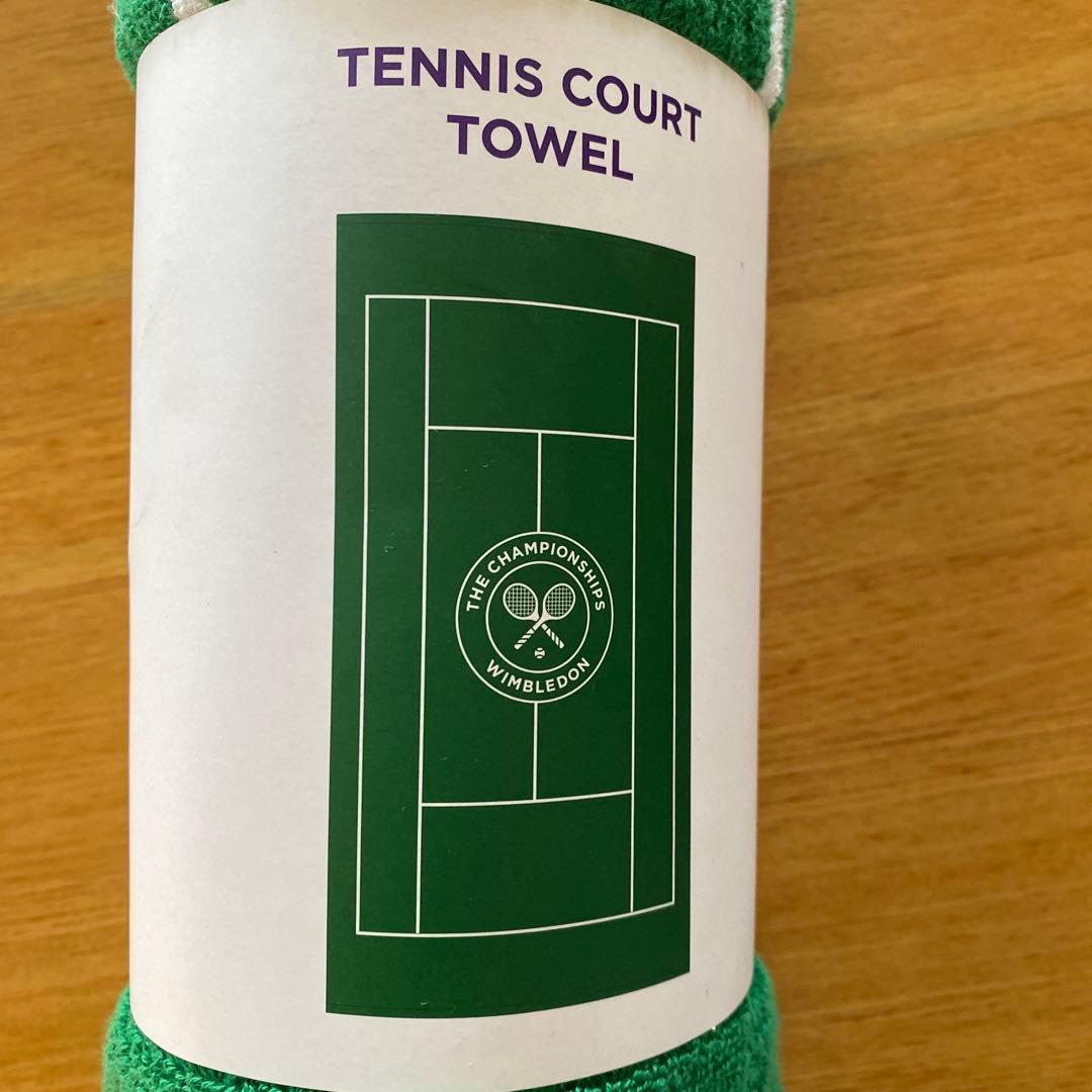 ウィンブルドンテニスコートタオル Wimbledon Tennis Court