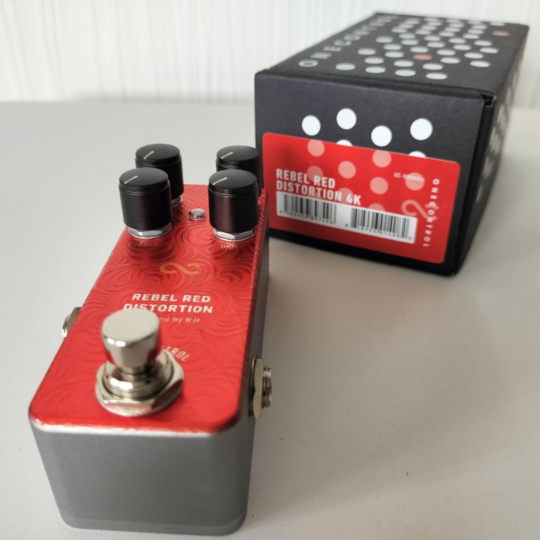 新品：One Control REBEL RED DISTORTION 4K