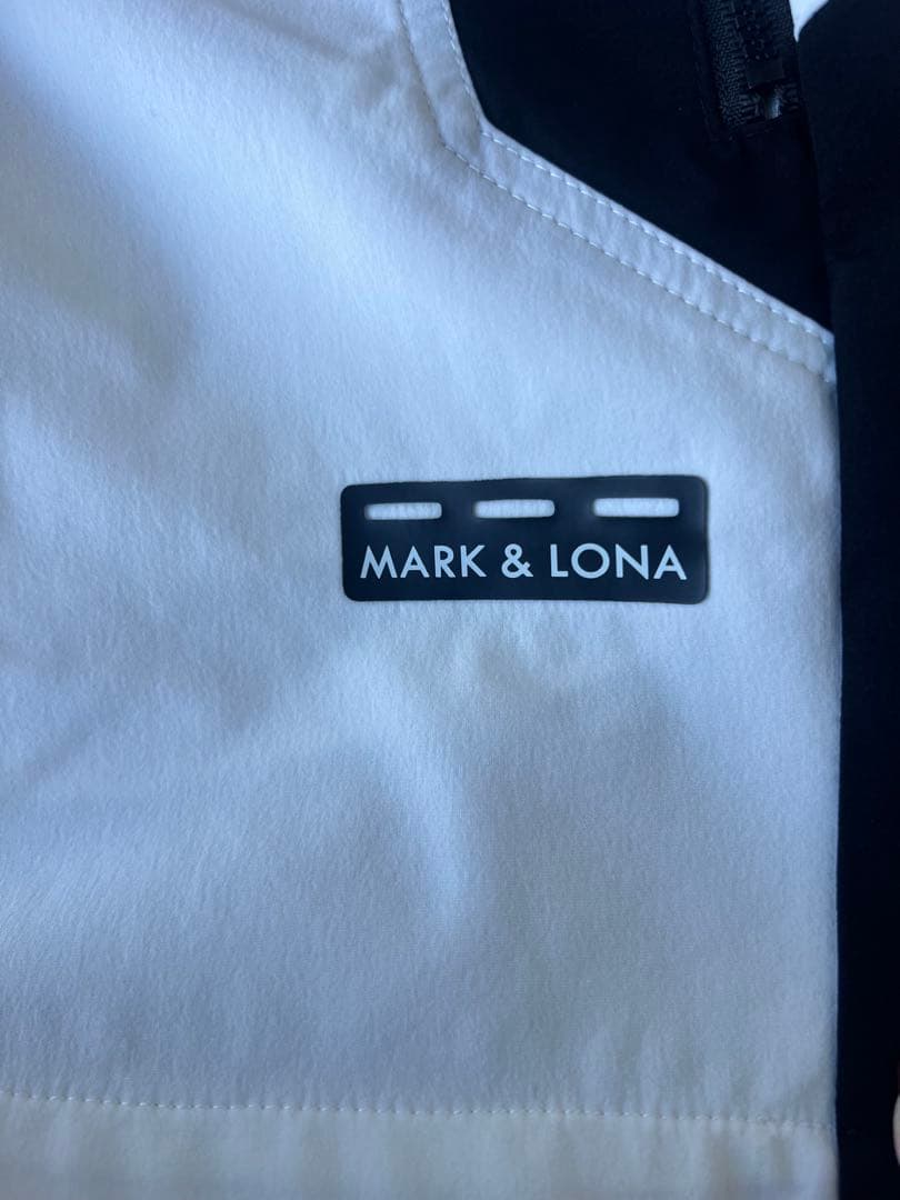 MARK & LONA ホワイト ブラック スカート