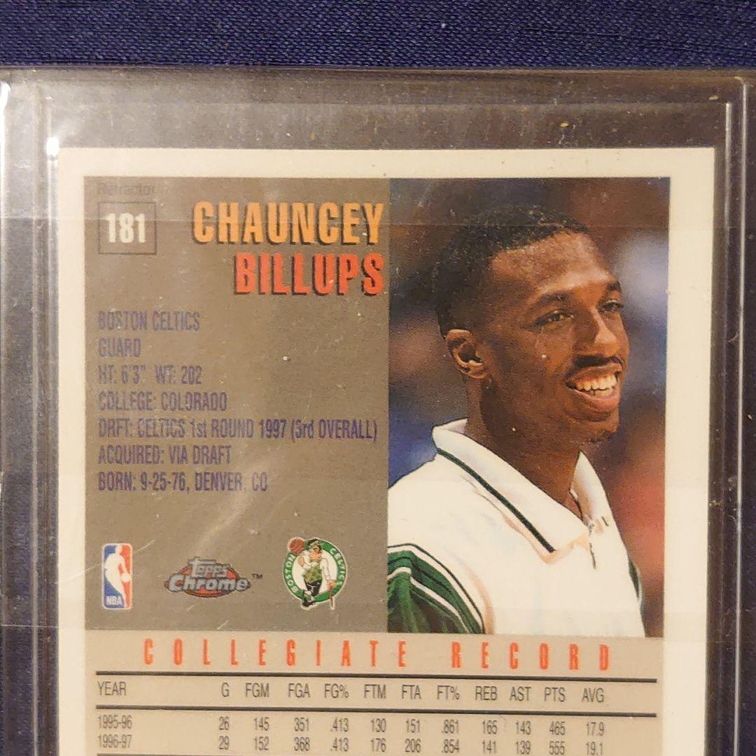 NBA 97-98topps chrome c.billups rc リフ!!!