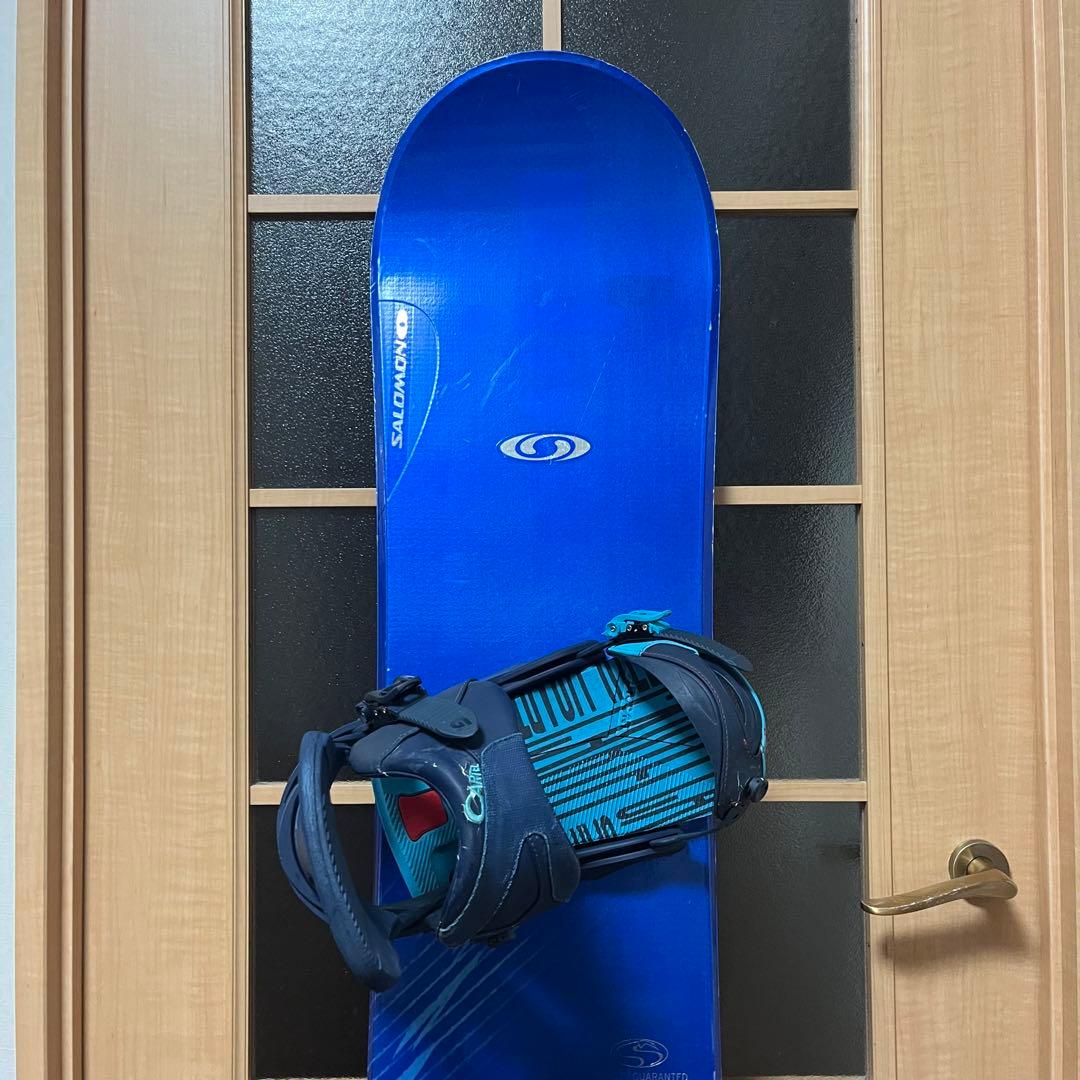 【良品】SALOMON 163 ＋ BURTON CARTEL セット　スノボ
