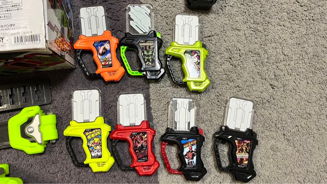仮面ライダーエグゼイド DXゲーマドライバー＆DXバグルドライバー（used）