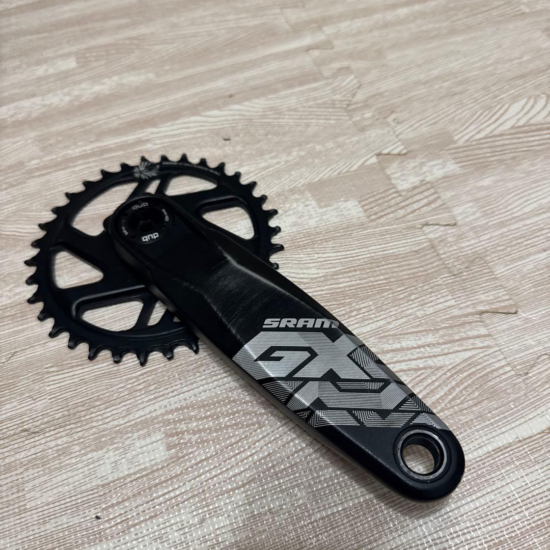 SRAM GX 1x クランクセット ブラック